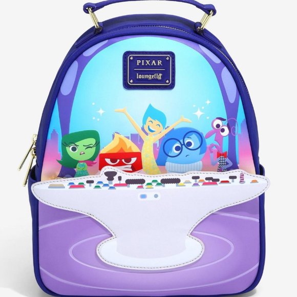 Loungefly | Bags | Loungefly Disney Pixar Inside Out Headquarters ...